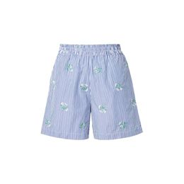 Studio Untold Shorts Damen Gr&ouml;&szlig;e 56 hellblau / wei&szlig;