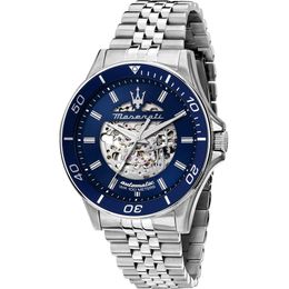 Maserati Analog Watch male Silver size One Size