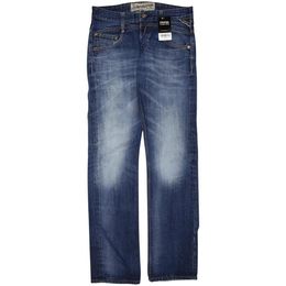 Replay Jeans Herren Gr&ouml;&szlig;e 30 Second Hand blau