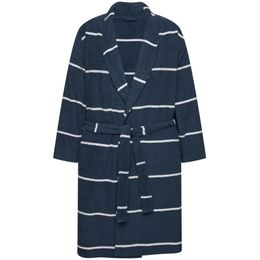 Ulla Popken Dressing Gown female Blue size 54-56