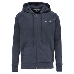 Hummel Sportsweatjacke Herren Gr&ouml;&szlig;e M marine / wei&szlig;