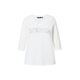 Ulla Popken Shirt Damen Gr&ouml;&szlig;e 7XL/8XL offwhite