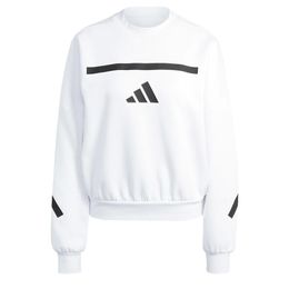 adidas Sportswear Athletic Sweatshirt 'Z.N.E.' female White size S