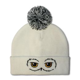 logoshirt Beanie 'Harry Potter - Hedwig' male White size One Size