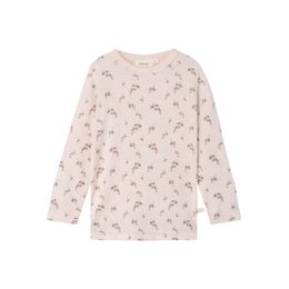 name it Shirt M&auml;dchen Gr&ouml;&szlig;e 92 beige / dunkelgr&uuml;n / rot