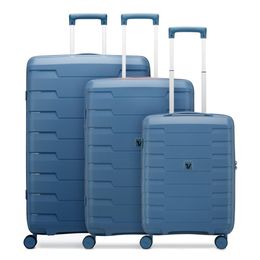 Roncato Suitcase Set 'Skyline 2.0' male Blue size One Size