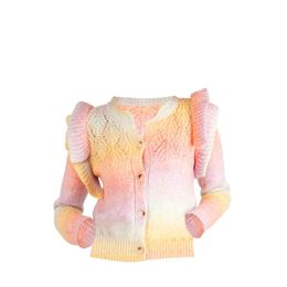 Tooche Knit Cardigan 'Rainbow' female Mixed colors size One Size