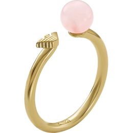 Emporio Armani Ring Damen Gr&ouml;&szlig;e 50 gold / rosa