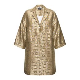 Ulla Popken Between-Season Jacket female Gold size 58-60
