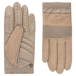 Roeckl Full Finger Gloves 'FERRARA TOUCH' female Beige size 8