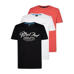 PETROL INDUSTRIES Shirt Herren Gr&ouml;&szlig;e S hummer / schwarz / wei&szlig;