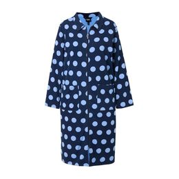 Ulla Popken Long Bathrobe female Blue size 58-60