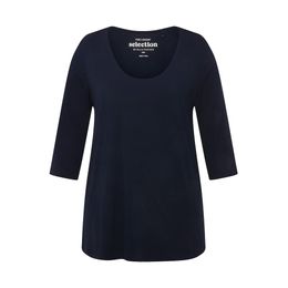 Ulla Popken Shirt female Blue size 58-60
