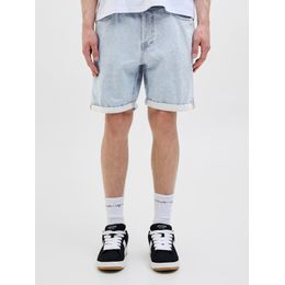 Jack & Jones Jack & Jones Shorts 'JJIRick JJOriginal' Herren Gr&ouml;&szlig;e 34 blue denim