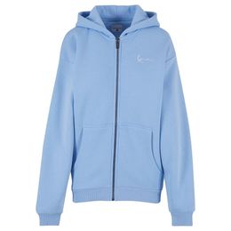 Karl Kani Sweatjacke 'KM-ZH011-090-11' Herren Gr&ouml;&szlig;e XXL blau / wei&szlig;