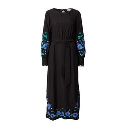 Fabienne Chapot Kleid 'Daria' Damen Gr&ouml;&szlig;e 42 blau / gr&uuml;n / schwarz Winterkleid