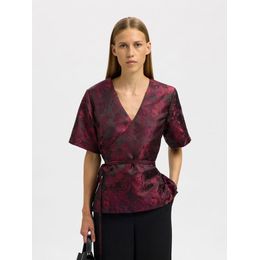 Selected Bluse Damen Gr&ouml;&szlig;e S purpur