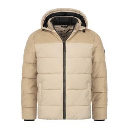 INDICODE Jeans Winter Jacket 'Lockly' male Beige size M