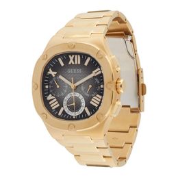 Guess Analog Watch male Gold size One Size