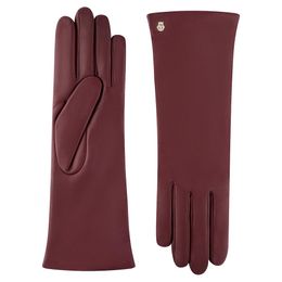 Roeckl Lederhandschuhe 'MOSKAU' Damen Gr&ouml;&szlig;e L/XL bordeaux / weinrot / karminrot / dunkelrot