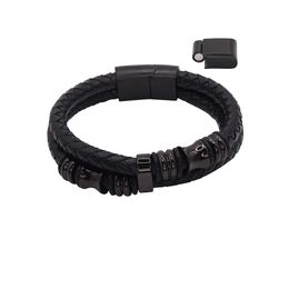 Heideman Bracelet 'Luca' male Black size 19