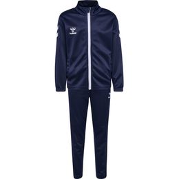 Hummel Trainingsanzug Jungen Gr&ouml;&szlig;e 152 marine / wei&szlig;