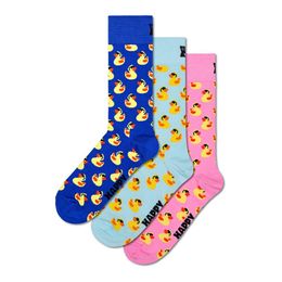 Happy Socks Socks 'Rubber Duck' female Blue, Pink size 36-40