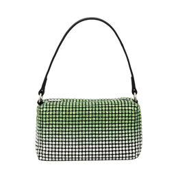 Koosh Tasche Damen Gr&ouml;&szlig;e One Size pastellgr&uuml;n / silber