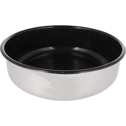 Berger DeepSmoke Edelstahl Bratpfanne mit Keramikbeschichtung &Oslash; 26 cm - Camping Pfannen & Woks