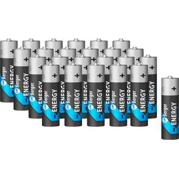 Berger Energy Mignon (AA) Alkaline Batterie LR6 24er Box - Kleinbatterien