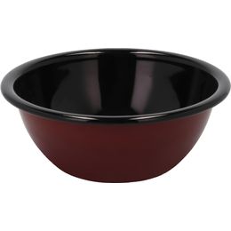 Camplife Emaille Schale 500 ml bordeaux - Sch&uuml;sseln & Schalen