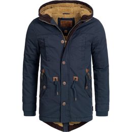 INDICODE Jeans Winter Parka 'Barge' male Blue size XXL
