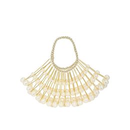 Koosh Handbag female Gold size One Size