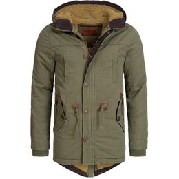 INDICODE Jeans Winter Parka 'Barge' male Green size XXXL