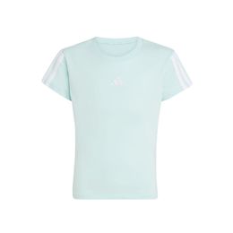 adidas Sportswear Funktionsshirt 'Essentials' M&auml;dchen Gr&ouml;&szlig;e 140 mint / wei&szlig;