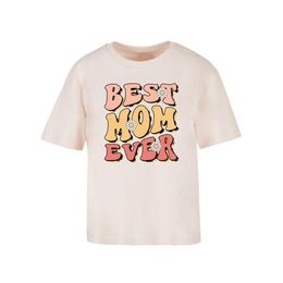 F4NT4STIC Shirt 'Mothers Day Best Mom Ever' female Pink size L