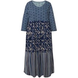 Ulla Popken Dress female Blue size 42-44