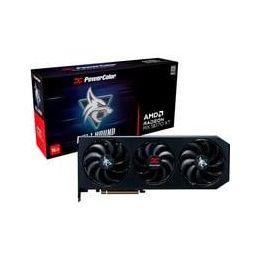 Powercolor Radeon RX 9070 XT Hellhound 16GB OC, Grafikkarte schwarz, RDNA4, GDDR6, 3x DisplayPort, 1x HDMI