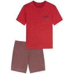 Schiesser Shorty ' Comfort Nightwear ' Herren Gr&ouml;&szlig;e 4XL rot