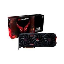 Powercolor Radeon RX 9070 XT Red Devil 16GB OC, Grafikkarte schwarz, RDNA4, GDDR6, 3x DisplayPort, 1x HDMI 2.1