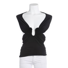 Magda Butrym Top / Seidentop Damen Gr&ouml;&szlig;e XS Second Hand schwarz