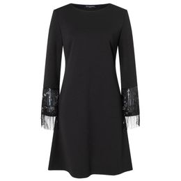 ana alcazar Cocktailkleid ' Tabara ' Damen Gr&ouml;&szlig;e 36 schwarz / silber