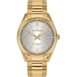 Jacques Lemans Uhr Damen Gr&ouml;&szlig;e One Size gold / silber