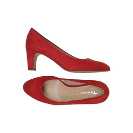 Tamaris Pumps Damen Gr&ouml;&szlig;e 39 Second Hand rot