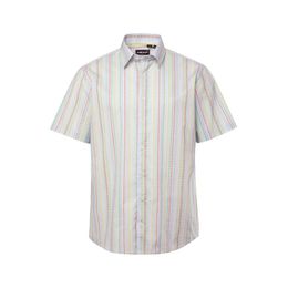 Men Plus Hemd Herren Gr&ouml;&szlig;e 7XL limone / knallrot / wei&szlig; / offwhite
