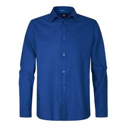 PETROL INDUSTRIES Button Up Shirt male Blue size XXXL