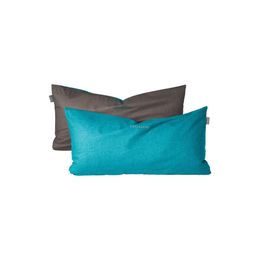 Schiesser Pillow 'Doubleface Renforc&eacute;' male Blue, Grey size One Size