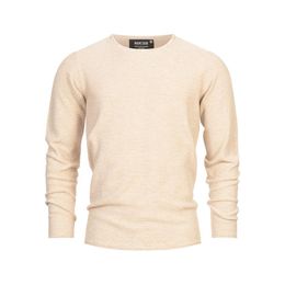 INDICODE Jeans Sweater 'Loakim' male White size XL