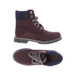 Timberland Stiefelette Damen Gr&ouml;&szlig;e 39.5 Second Hand bordeaux