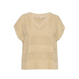 Ulla Popken Pullover Damen Gr&ouml;&szlig;e 9XL/10XL beige